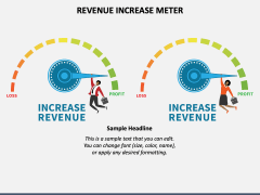 Revenue Increase Meter for PowerPoint and Google Slides - PPT Slides
