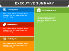 Business Executive Summary PowerPoint Template and Google Slides Theme