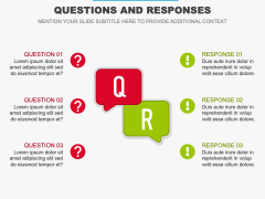 Questions and Responses PowerPoint and Google Slides Template - PPT Slides