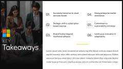 Free - Microsoft Case Study PowerPoint and Google Slides Template - PPT Slides