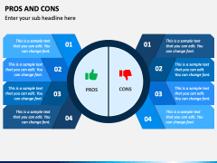 Free - Pros and Cons Slides for PowerPoint and Google Slides