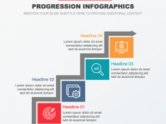 Progression Infographics for PowerPoint and Google Slides - PPT Slides