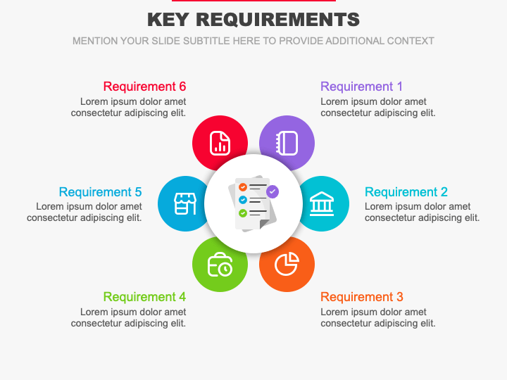 Key Requirements PowerPoint and Google Slides Template - PPT Slides