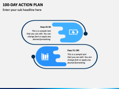 100-Day Action Plan PowerPoint and Google Slides Template - PPT Slides