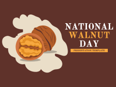 Free - National Walnut Day PowerPoint Template and Google Slides Theme