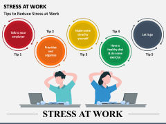 Stress at Work PowerPoint and Google Slides Template - PPT Slides
