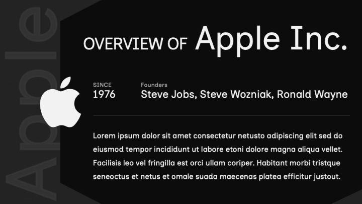 Free - Apple Case Study PowerPoint and Google Slides Template - PPT Slides