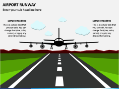 Airport Runway for PowerPoint and Google Slides - PPT Slides