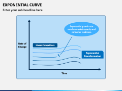Exponential Curve PowerPoint and Google Slides Template - PPT Slides