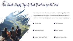 Free - Hiking Theme for PowerPoint and Google Slides - PPT Slides