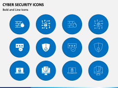Cyber Security Icons for PowerPoint and Google Slides - PPT Slides