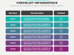 Checklist Infographics for PowerPoint and Google Slides