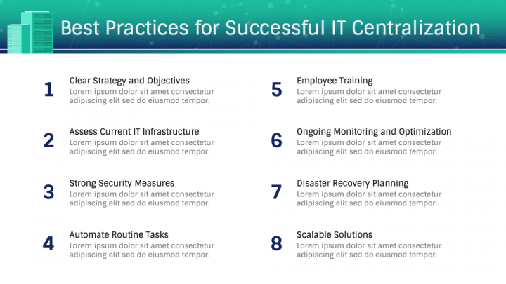 IT Centralization PowerPoint and Google Slides Template - PPT Slides