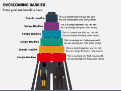 Overcoming Barrier PowerPoint and Google Slides Template - PPT Slides