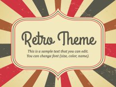 Free - Retro Presentation Theme for PowerPoint and Google Slides