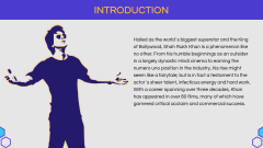 Free - Shah Rukh Khan Presentation for PowerPoint and Google Slides - PPT Slides