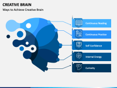 Creative Brain PowerPoint and Google Slides Template - PPT Slides
