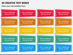 Free 20 Creative Text Boxes for PowerPoint and Google Slides