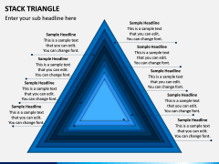 Stack Triangle for PowerPoint and Google Slides - PPT Slides