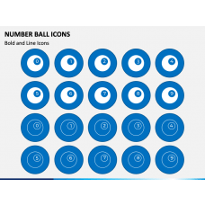 Numbers Icons PowerPoint Template - PPT Slides