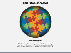 Free - Ball Puzzle Diagram for PowerPoint and Google Slides - PPT Slides