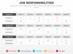 Job Responsibilities PowerPoint and Google Slides Template - PPT Slides