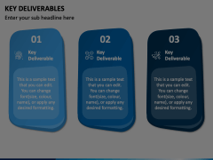 Key Deliverables PowerPoint and Google Slides Template - PPT Slides