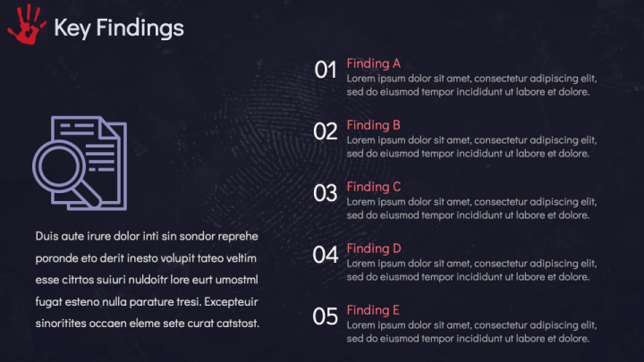 Free - Forensic Science Thesis PowerPoint and Google Slides Template ...