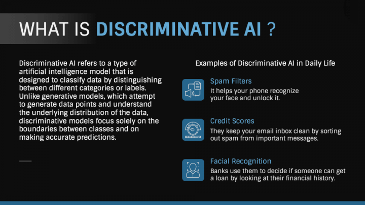 Discriminative AI PowerPoint and Google Slides Template - PPT Slides Discriminative AI PowerPoint and Google Slides Template - PPT Slides