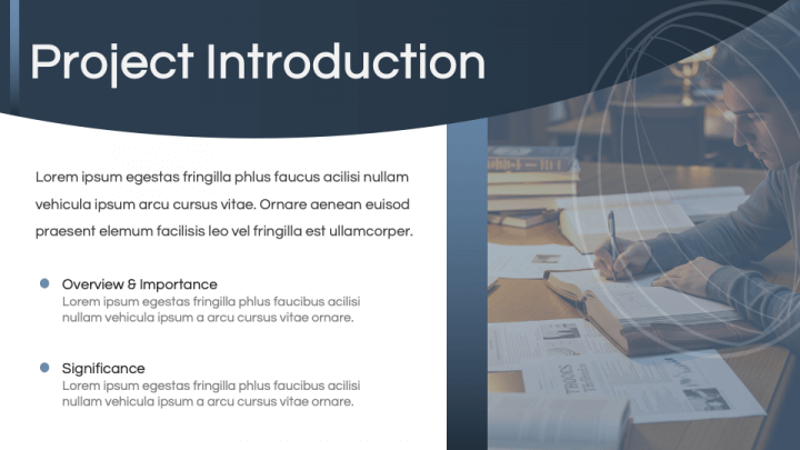 Thesis Project Proposal PowerPoint and Google Slides Template - PPT Slides