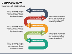 U Shaped Arrow for PowerPoint and Google Slides - PPT Slides
