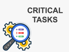 Critical Tasks PowerPoint and Google Slides Template - PPT Slides