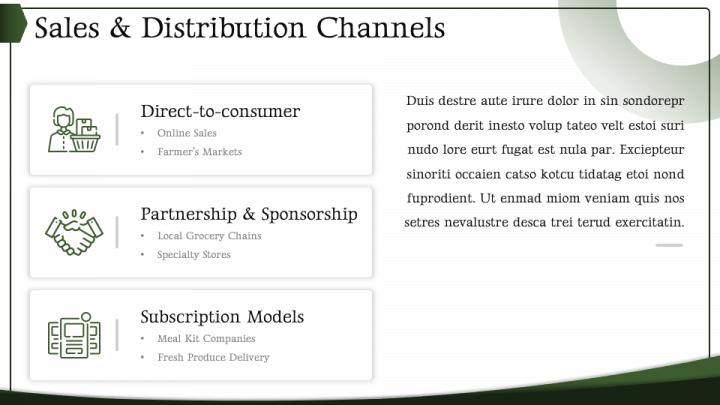 Hydroponic Farming Business Plan PowerPoint and Google Slides Template