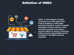 Open Network for Digital Commerce (ONDC) PowerPoint and Google Slides ...