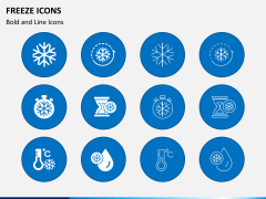 Freeze Icons for PowerPoint and Google Slides - PPT Slides