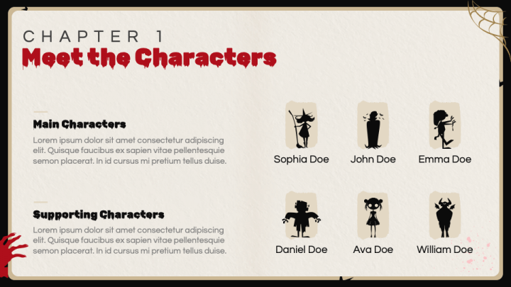 Free - Horror Book Theme for PowerPoint and Google Slides - PPT Slides