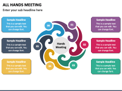 All Hands Meeting PowerPoint and Google Slides Template - PPT Slides