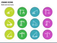 Crane Icons for PowerPoint and Google Slides - PPT Slides