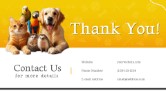 Pet Store Business Plan PowerPoint and Google Slides Template - PPT Slides