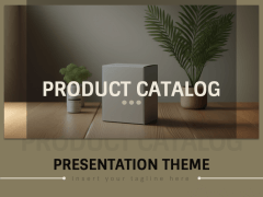 Product Catalog PowerPoint and Google Slides Template - PPT Slides