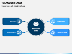 Teamwork Skills PowerPoint and Google Slides Template - PPT Slides