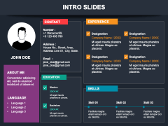 Intro Slides for PowerPoint and Google Slides - PPT Slides