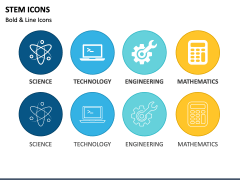 Stem Icons for PowerPoint and Google Slides - PPT Slides