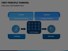 First Principle Thinking PowerPoint and Google Slides Template - PPT Slides