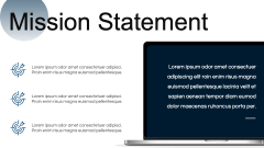 Free - Mission Statement PowerPoint and Google Slides Template - PPT Slides