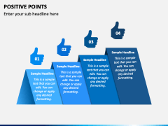 Positive Points PowerPoint and Google Slides Template - PPT Slides