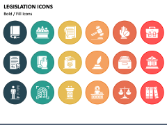 Legislation Icons for PowerPoint and Google Slides - PPT Slides