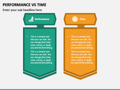 Performance Vs Time PowerPoint and Google Slides Template - PPT Slides