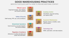 Good Warehousing Practices PowerPoint and Google Slides Template - PPT ...