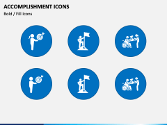 Accomplishment Icons for PowerPoint and Google Slides - PPT Slides